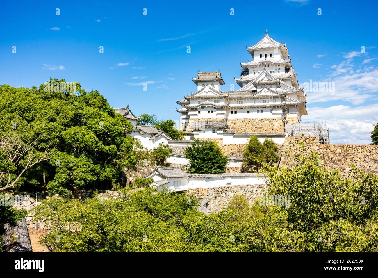 Himeji Castle the Unesco world heritage site in Himeji City Hyogo Japan ...