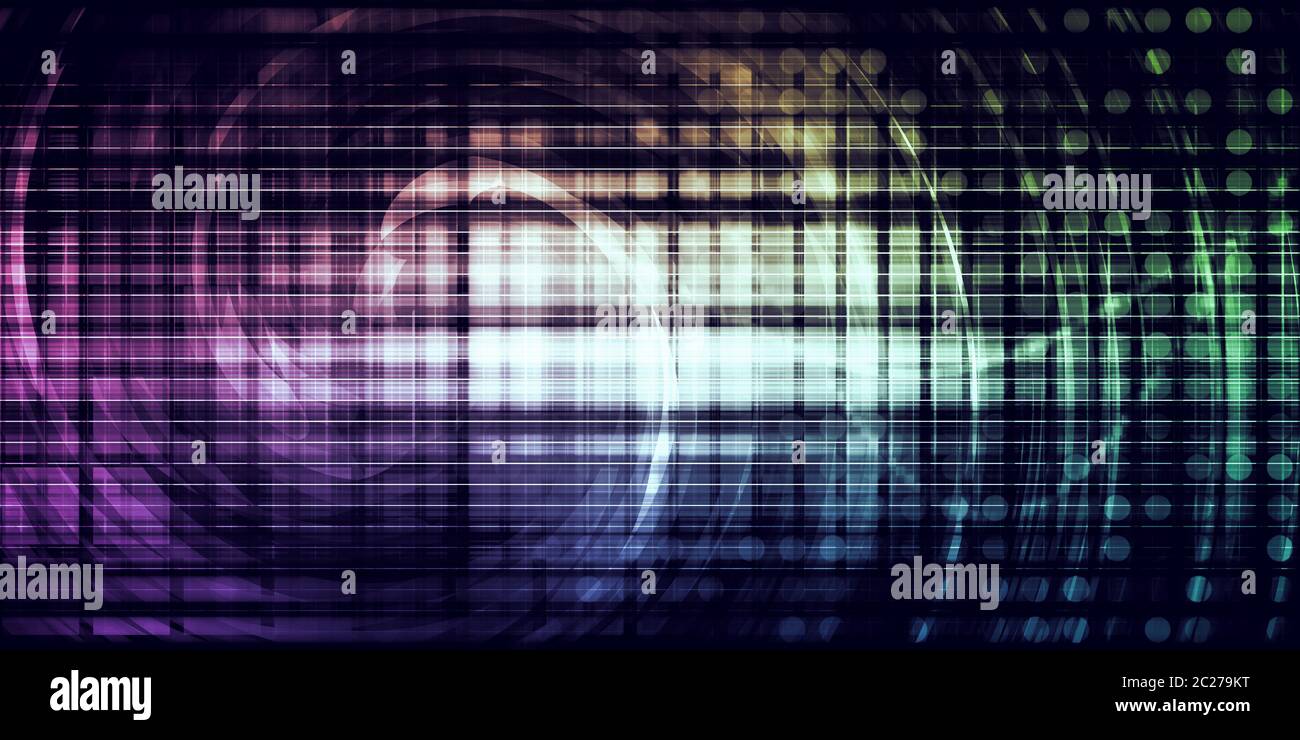 Digital Abstract Data Media As a Art Stock Photo - Alamy