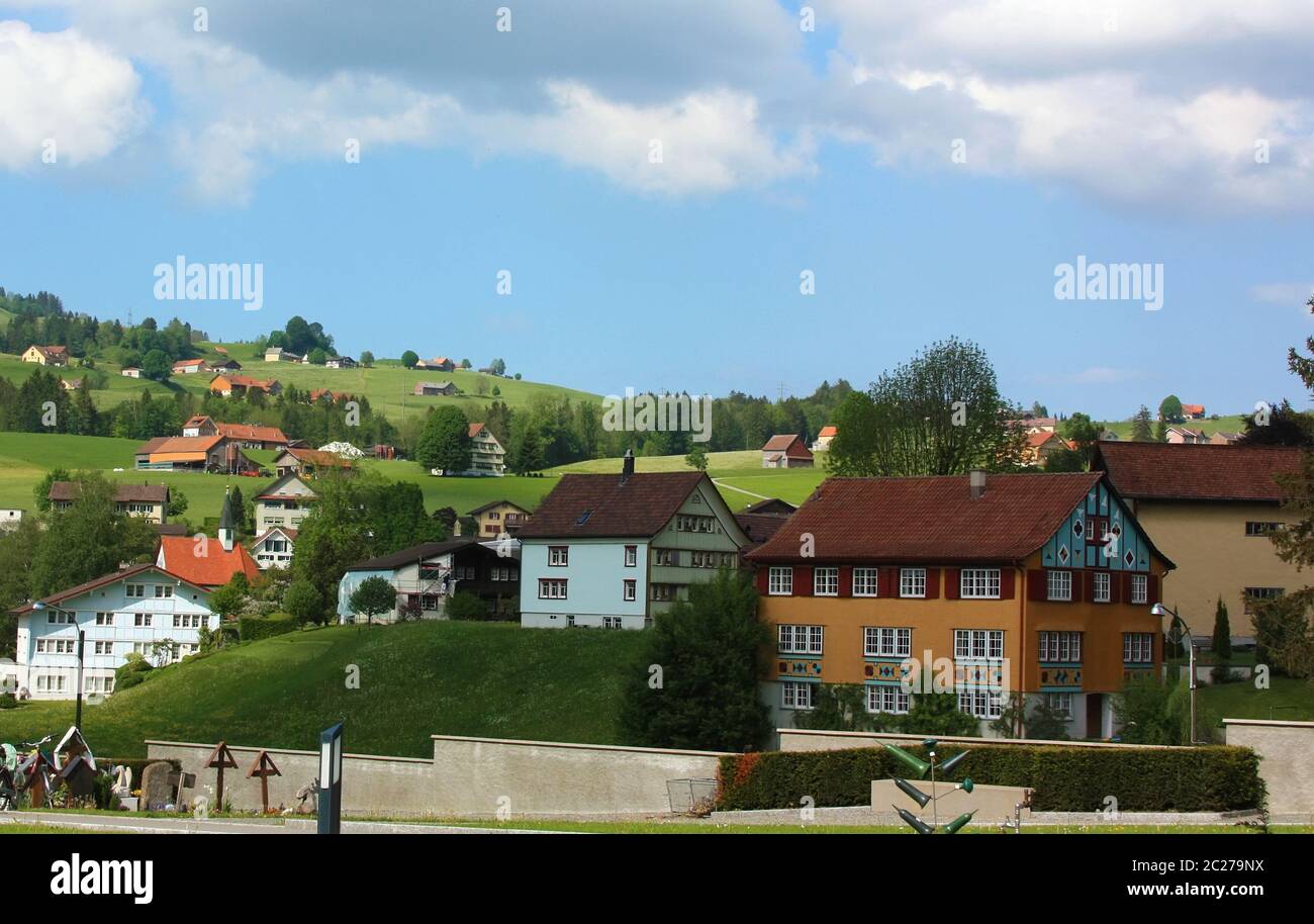 Switzerland appenzell town hi-res stock photography and images - Alamy