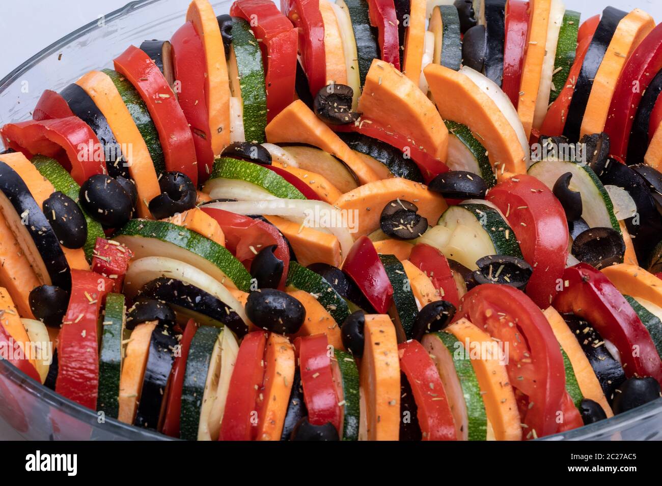 Ratatouille, French Provençal stewed vegetable dish originating in Nice ...