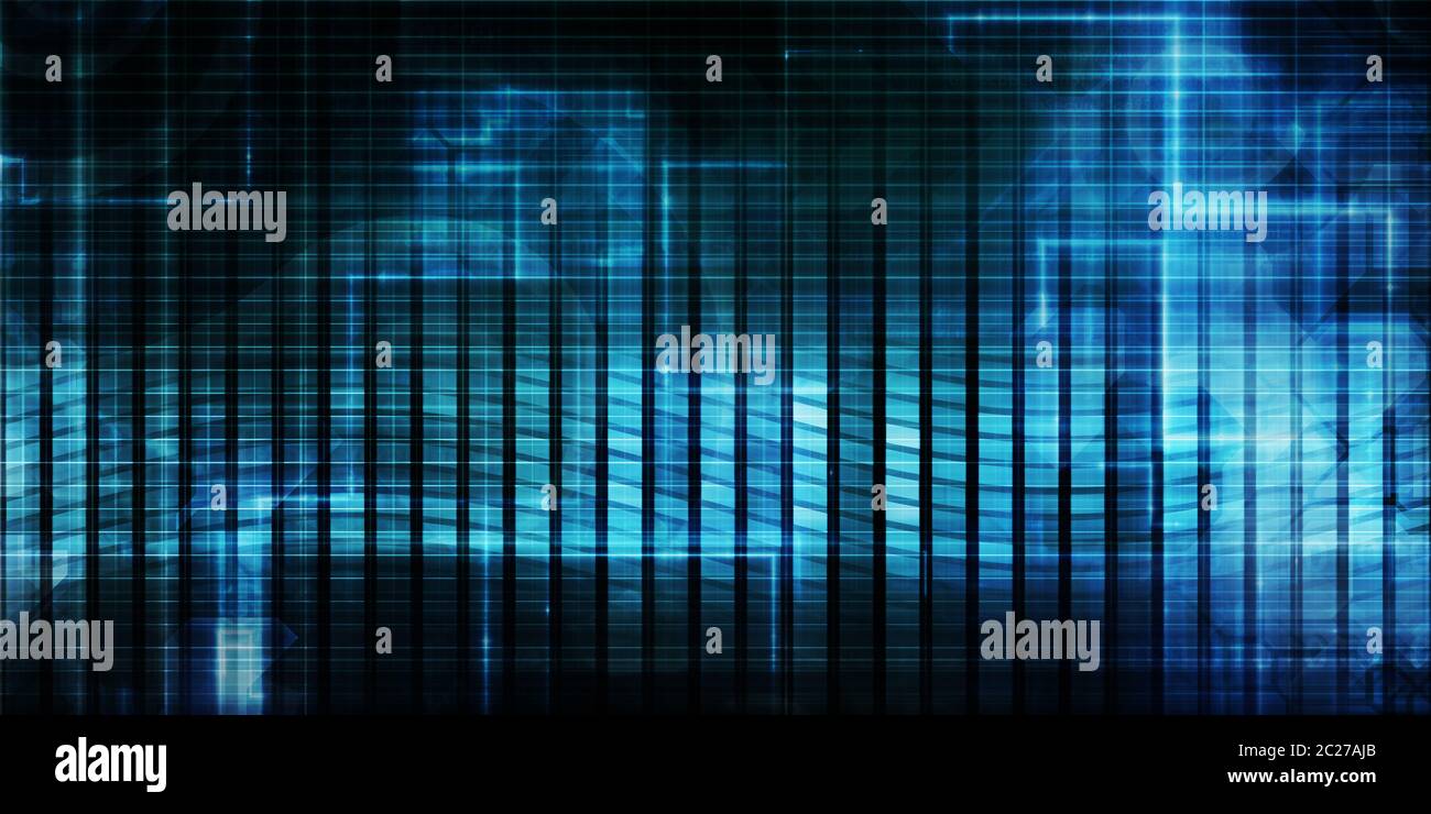 Information Technology Platform and Database System Concept Stock Photo ...