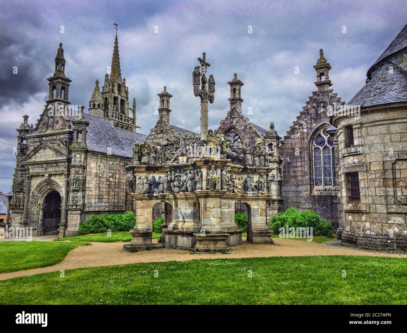 Brittany parish close hi-res stock photography and images - Alamy