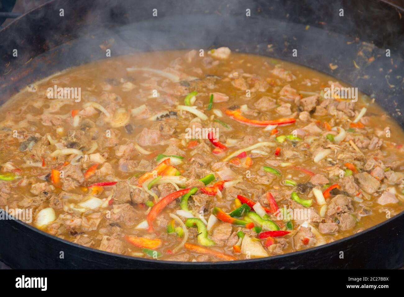 food to the plow disk typical of Argentine gastronomy Stock Photo - Alamy