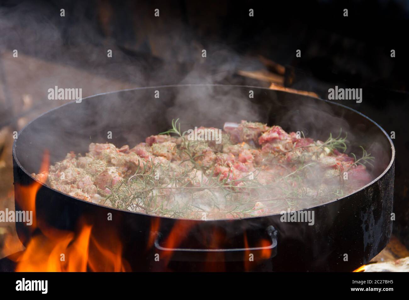 food to the plow disk typical of Argentine gastronomy Stock Photo - Alamy