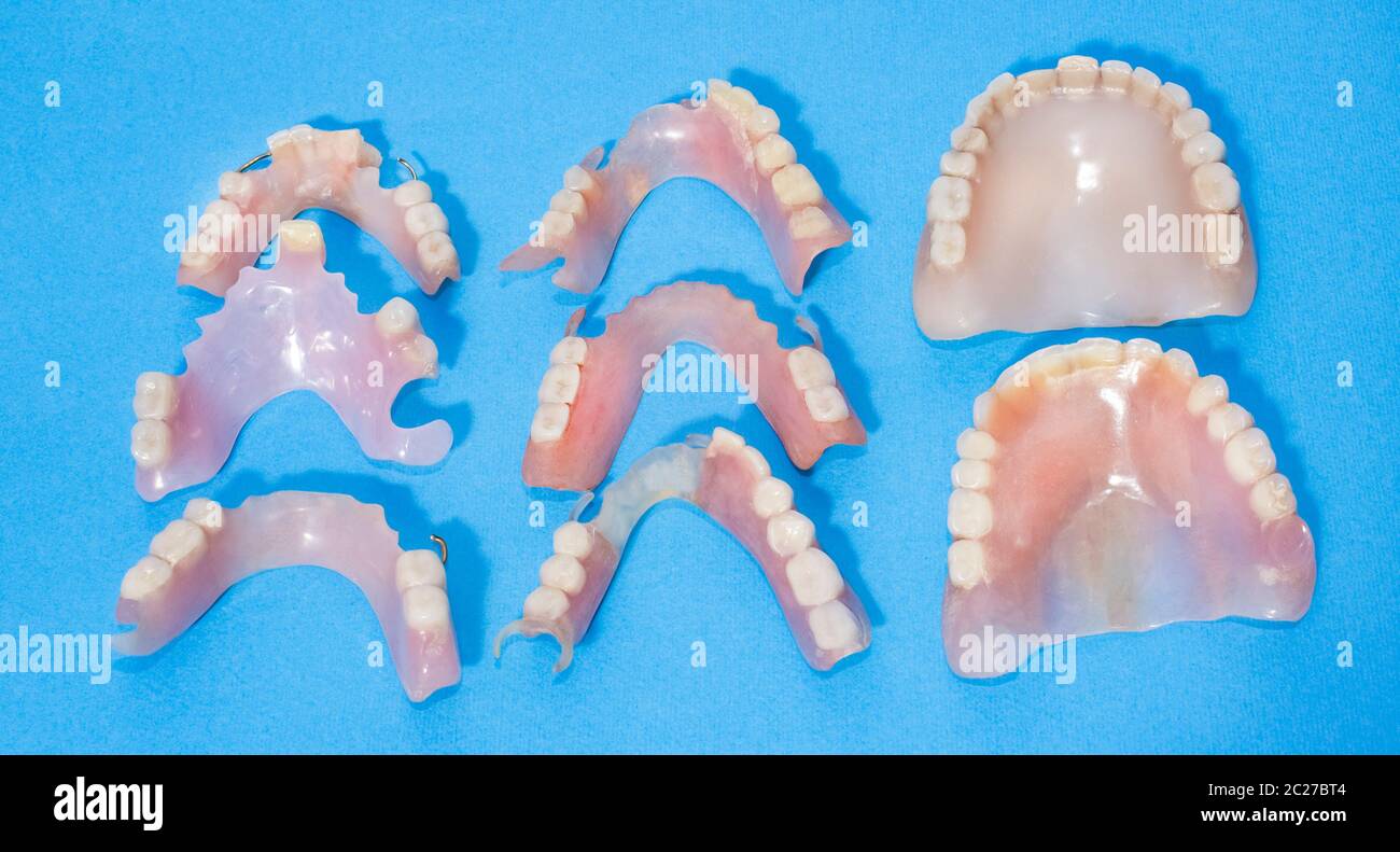 Removable dentures flexible, devoid of nylon, hypoallergenic exempt ...