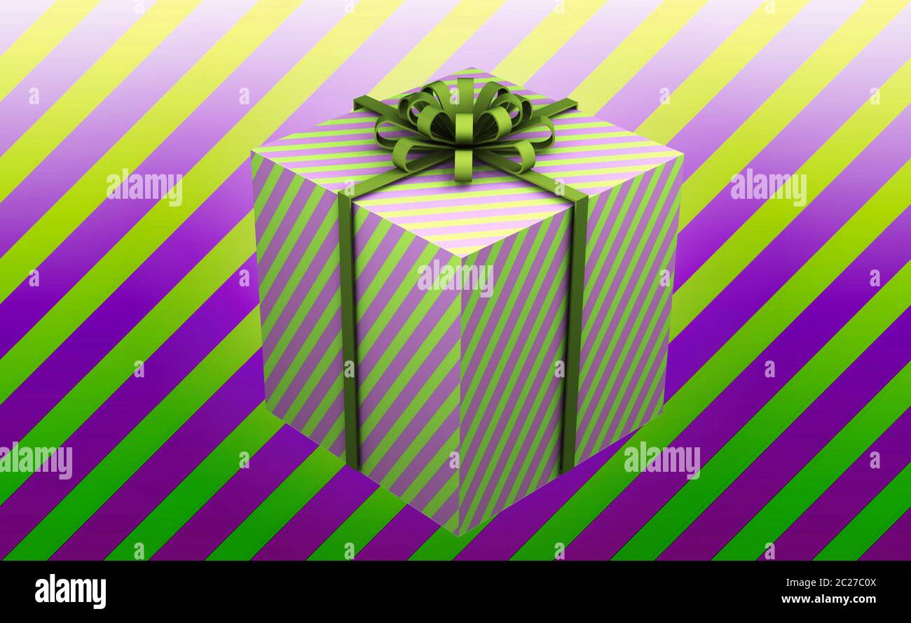 Happy birthday and gift box background Stock Photo - Alamy