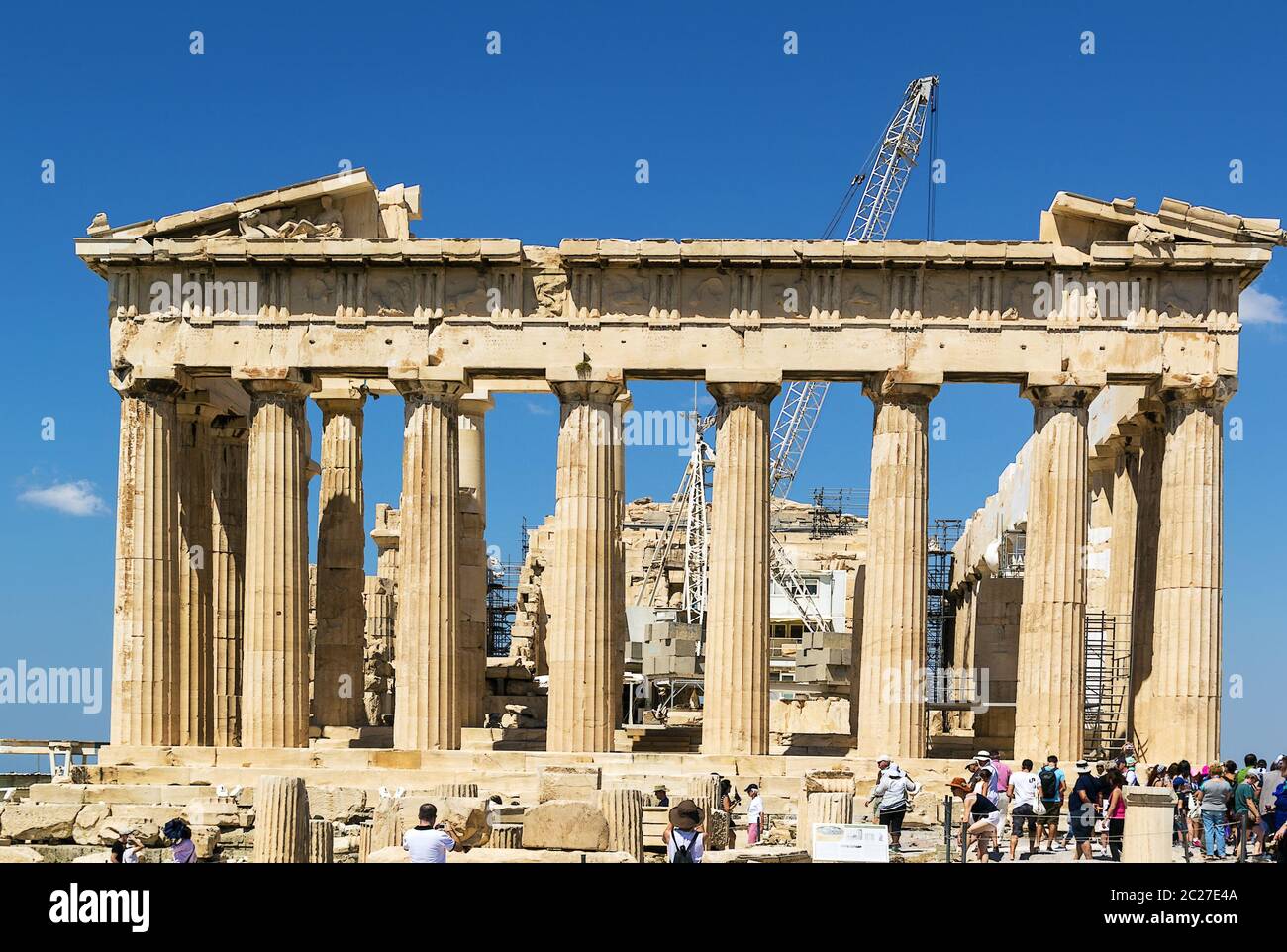 Parthenon athens facade hi-res stock photography and images - Alamy