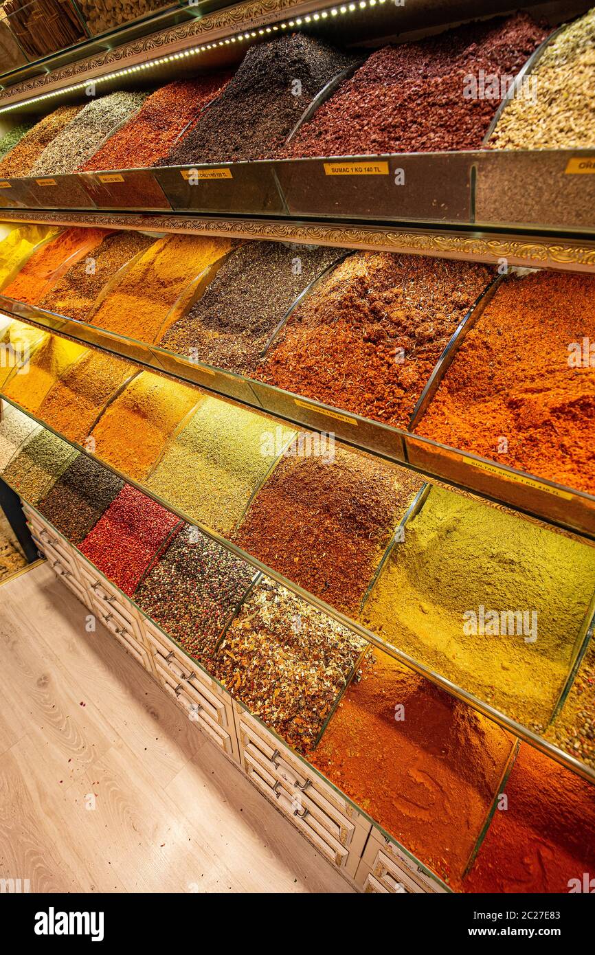 Various oriental seasoning different hi-res stock photography and ...