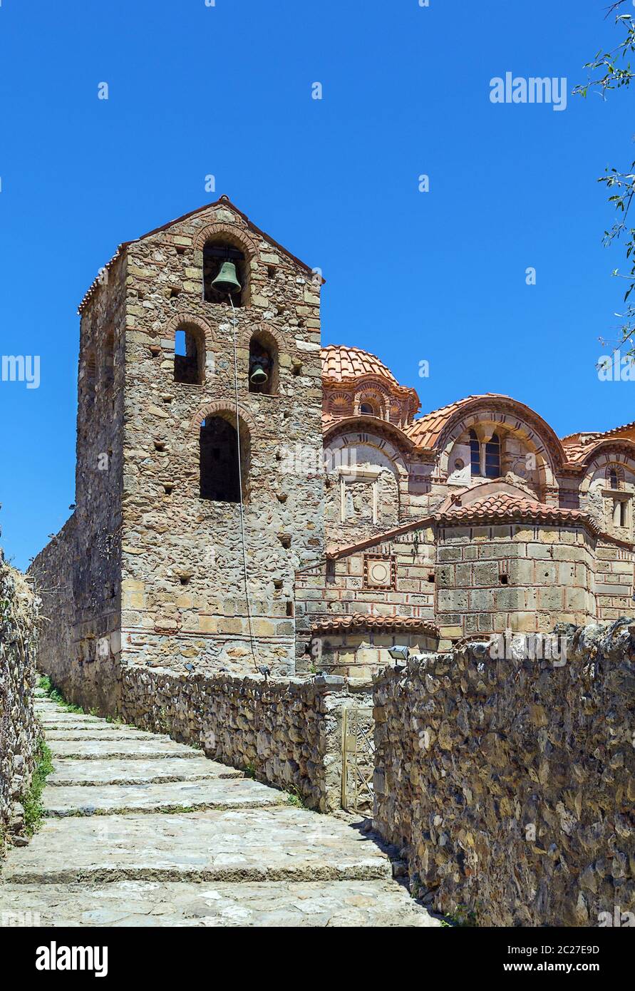 Greece mystras hi-res stock photography and images - Alamy