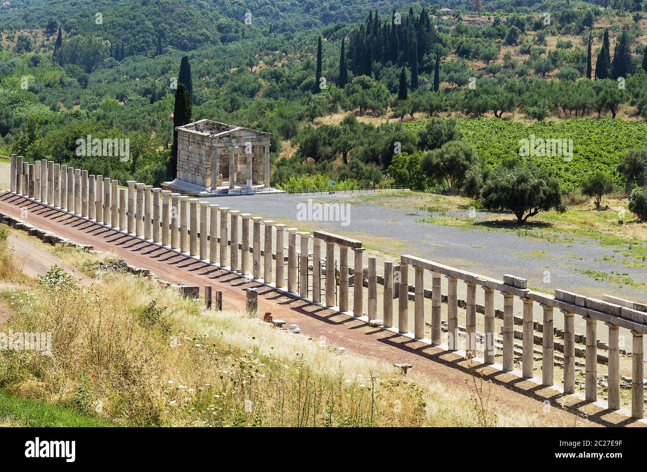 Ancient Messene, Greece Stock Photo - Alamy