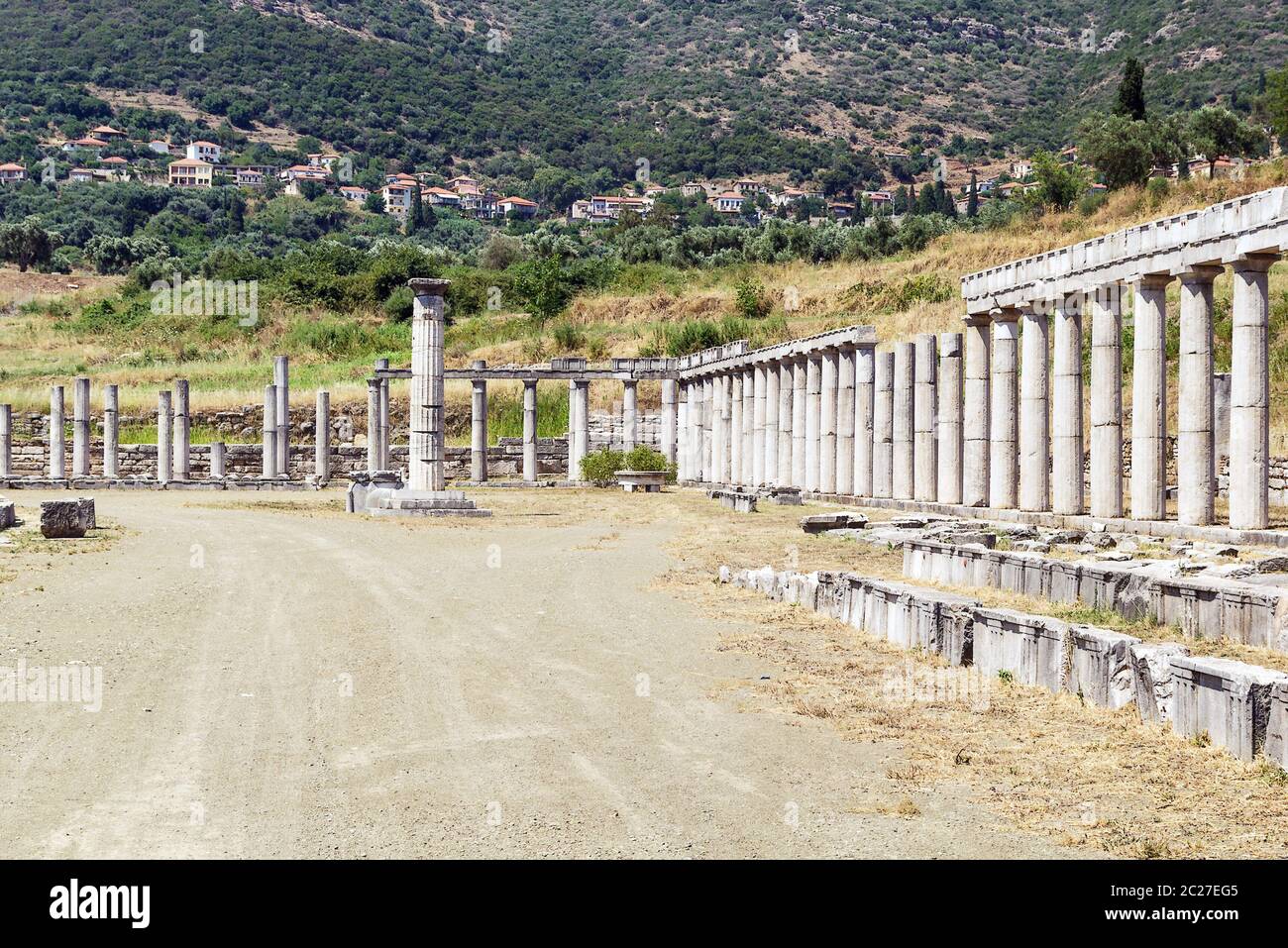 Ancient Messene, Greece Stock Photo - Alamy