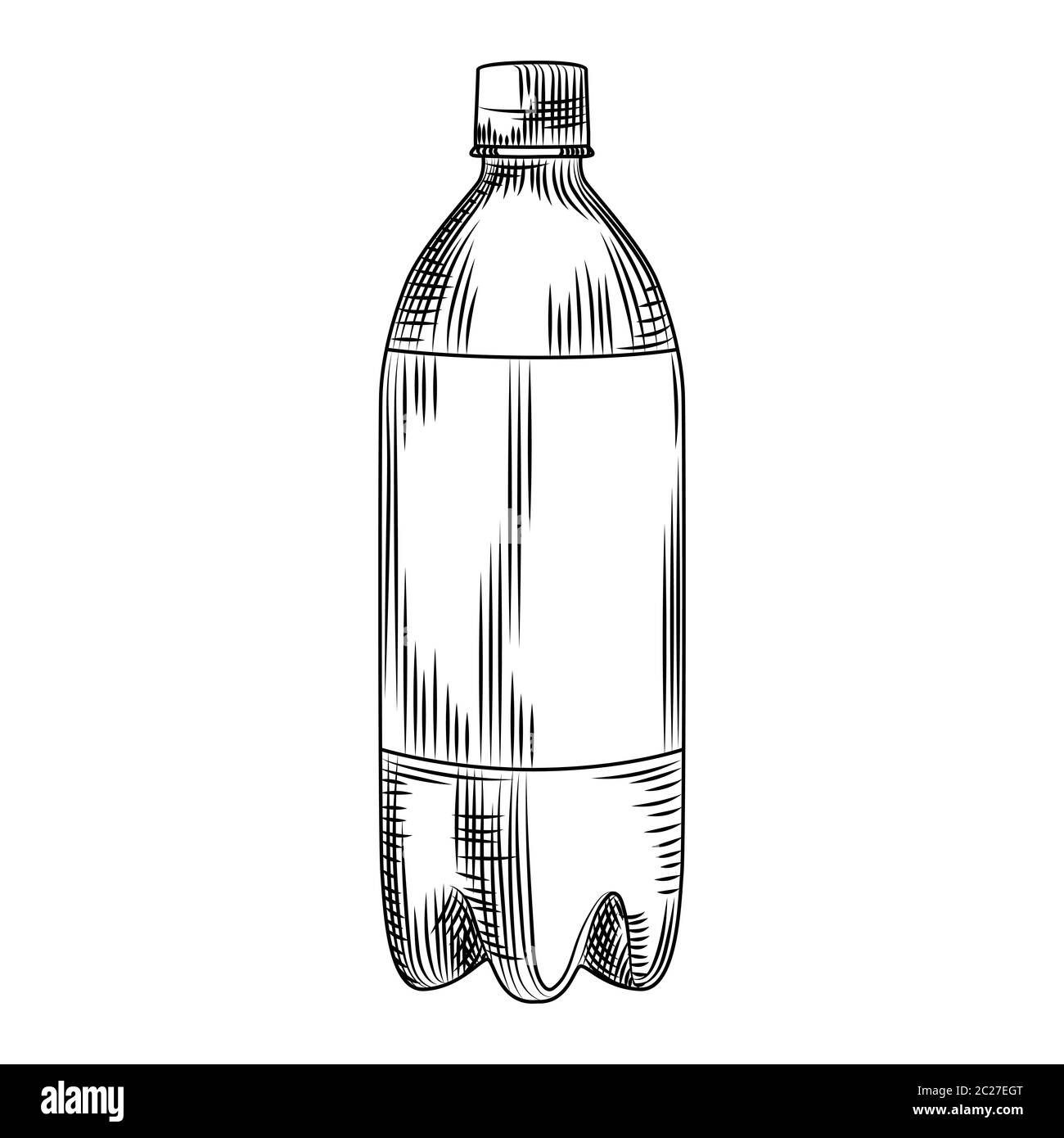 2 Liter Soda Bottle Drawing