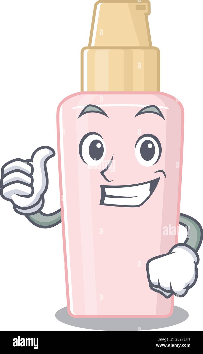 Foundation cartoon character design showing OK finger Stock Vector ...