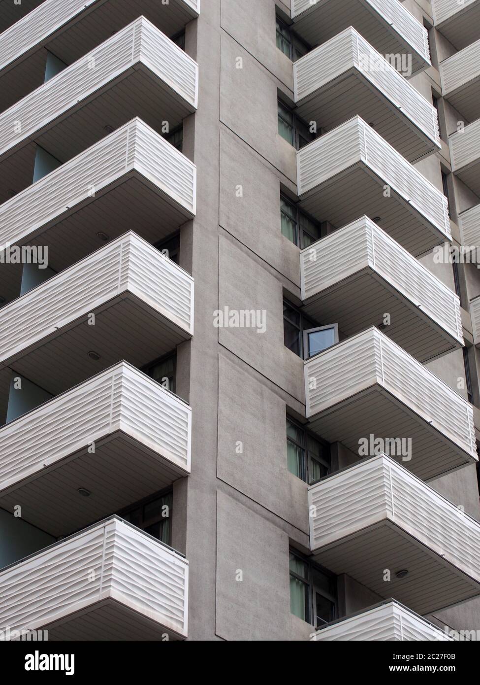 Angular balconies hi-res stock photography and images - Alamy