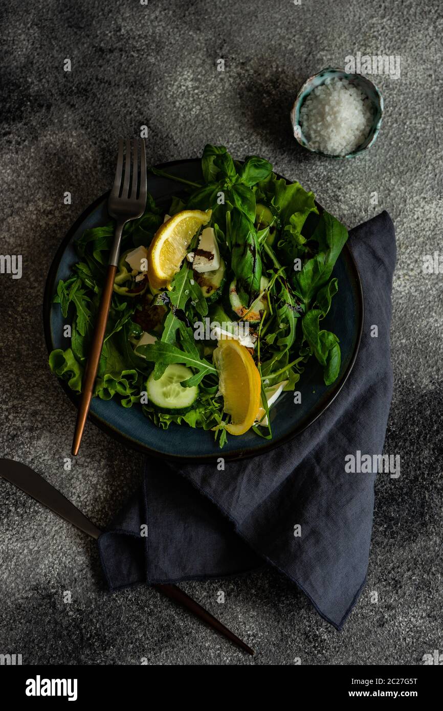 Eat green concept Stock Photo - Alamy