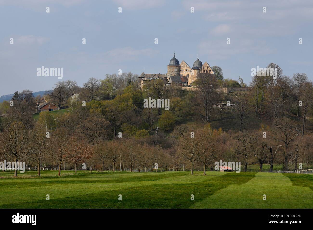 The Sleeping Beauty Castle Sababurg Stock Photo - Alamy