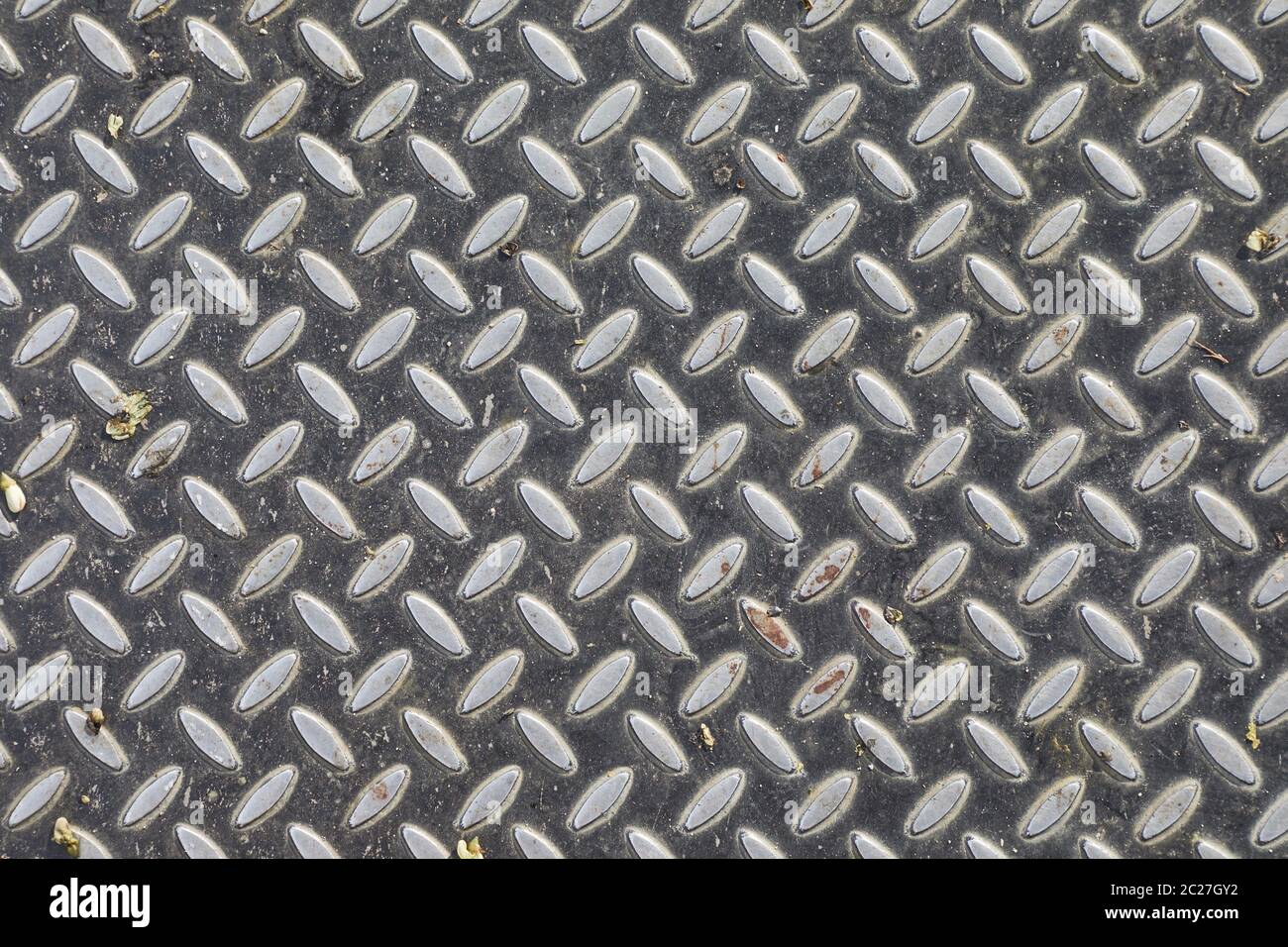 Metal texture grated floor, top down overhead view Stock Photo - Alamy