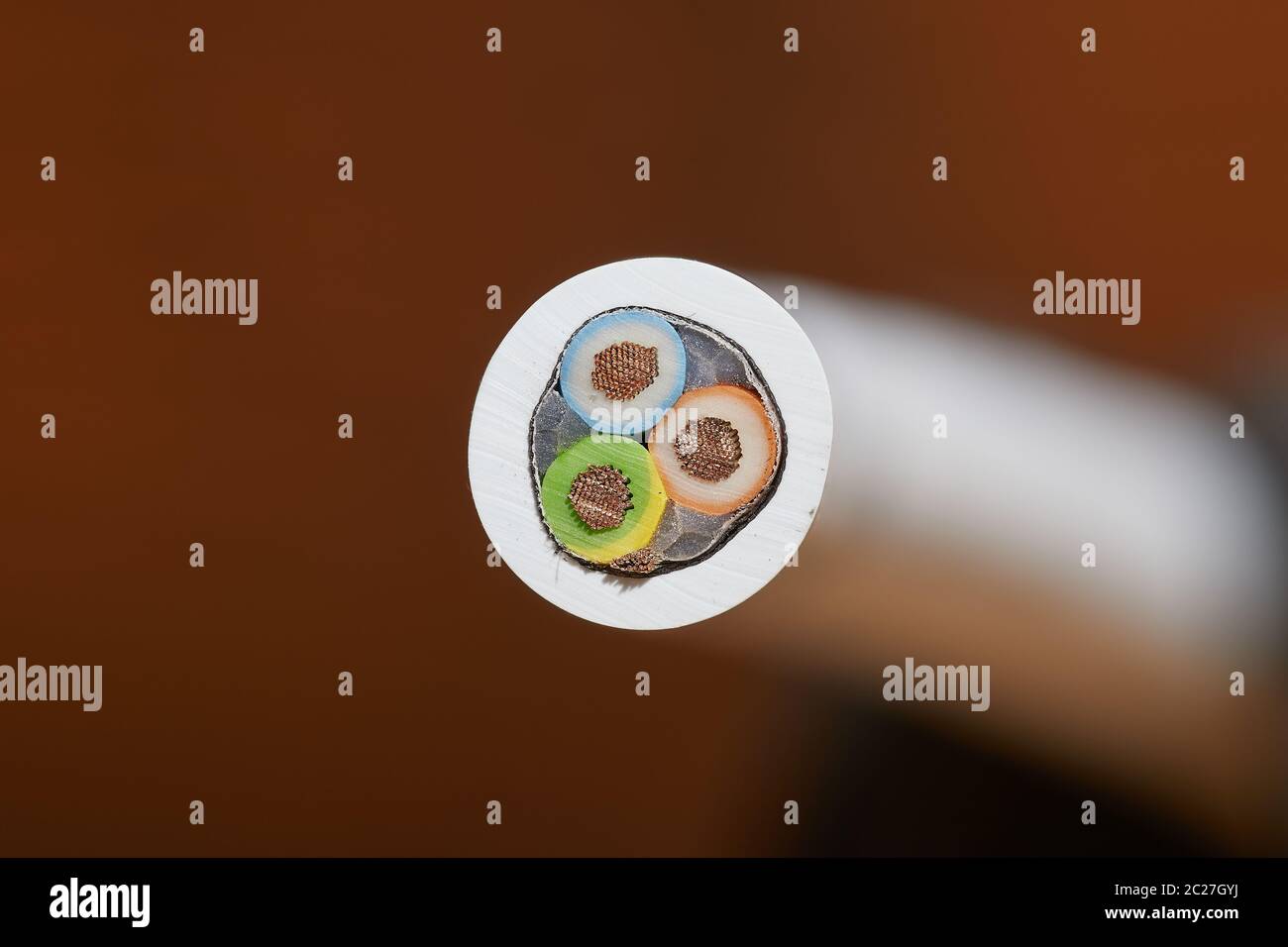 Electrical cable cross section hi-res stock photography and images - Alamy