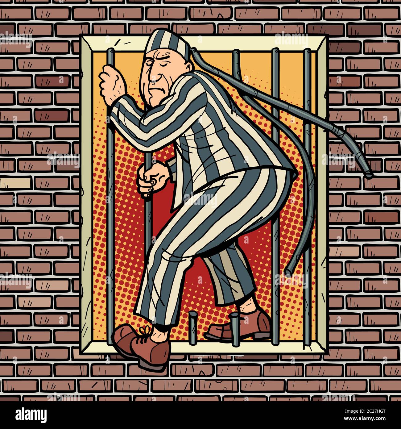 Prison Escape Cartoon Prison Escape Icon In Cartoon Escape From Prison