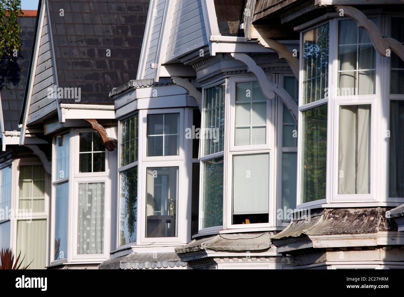 Bay window edwardian house hi-res stock photography and images - Alamy