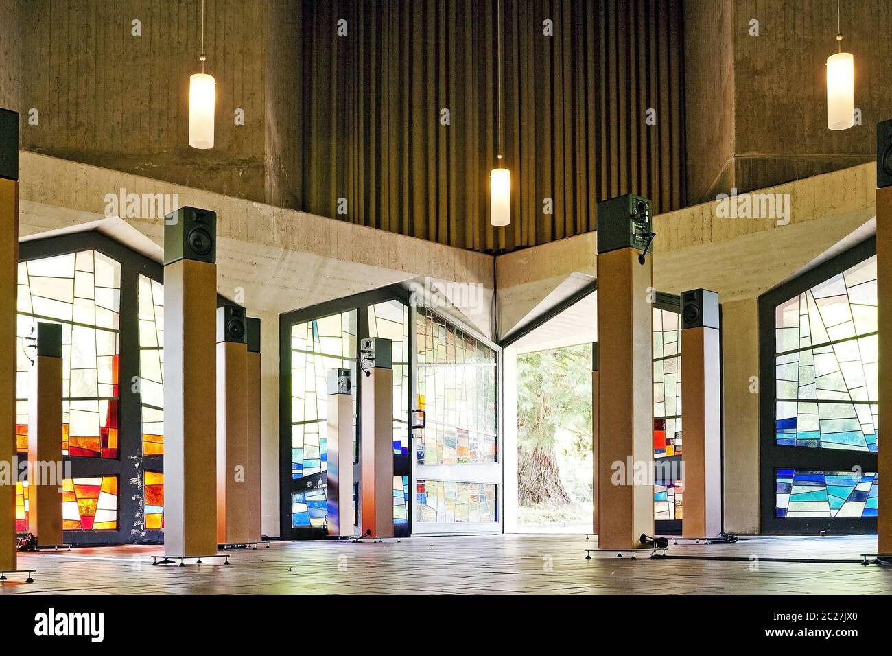 Installation The Pavillion in the mourning hall Havkenscheid, Ivan ...