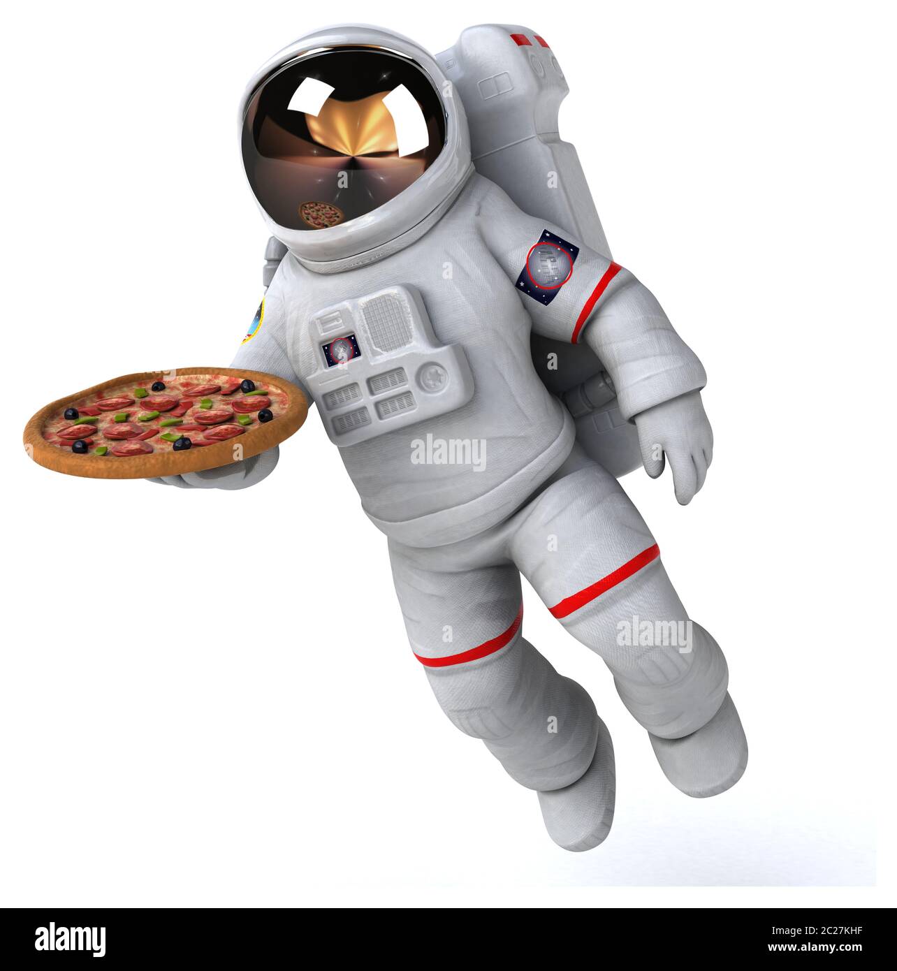 Astronaut Food Pizza