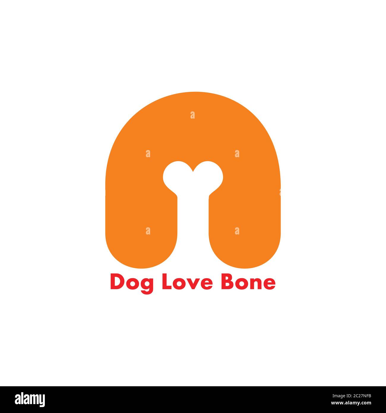 Dog letter logo design Cut Out Stock Images & Pictures - Alamy