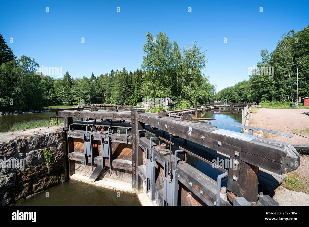 Canal sluice gate hi-res stock photography and images - Alamy