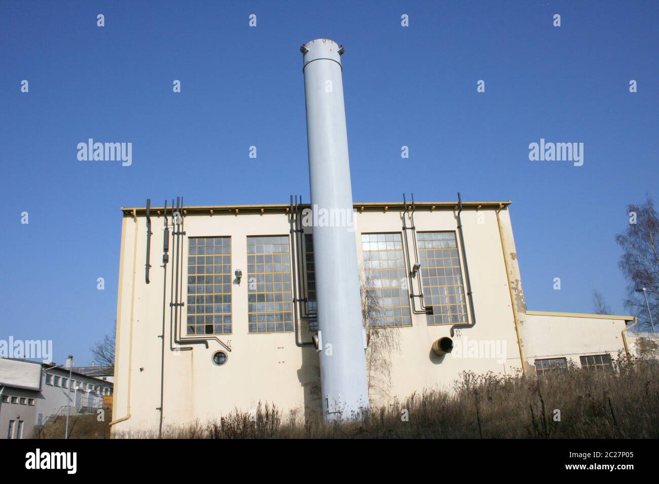 Old Heating Plant Stock Photo - Alamy