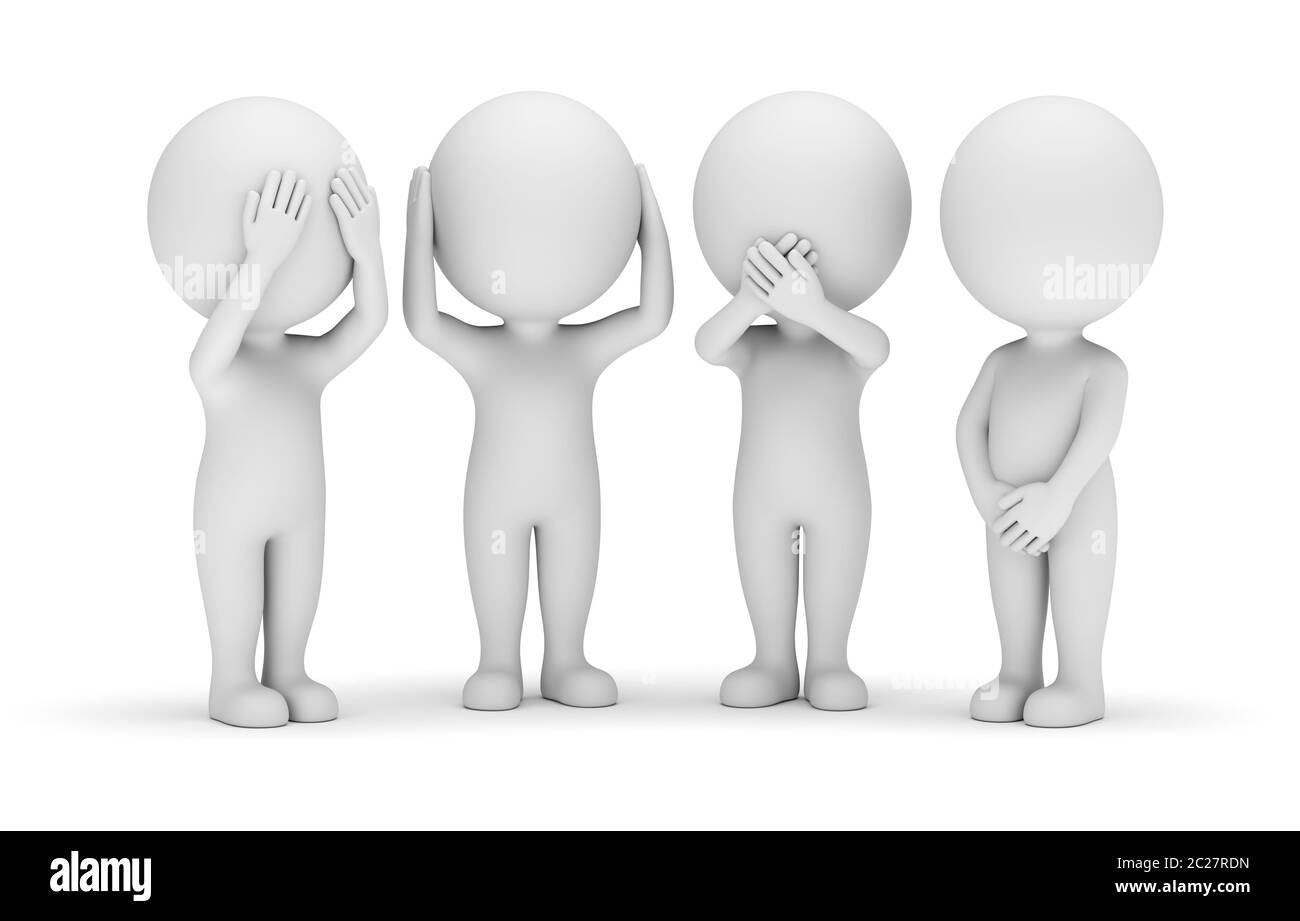 3d stickman Black and White Stock Photos & Images - Alamy