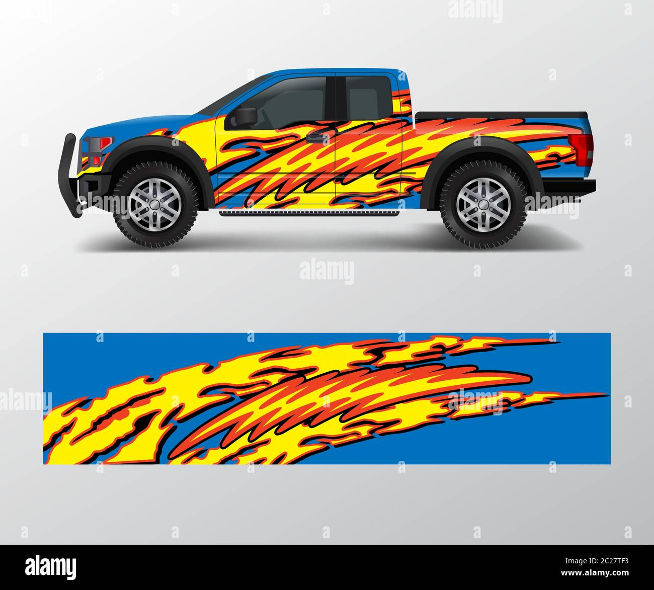 custom livery race rally offroad car vehicle sticker and tinting. Car ...