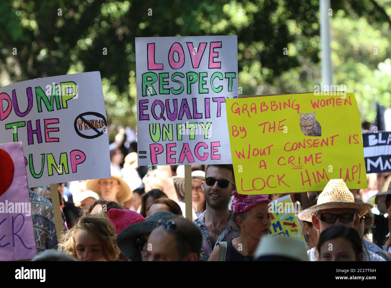 Women’s March – Sydney, Australia Stock Photo - Alamy