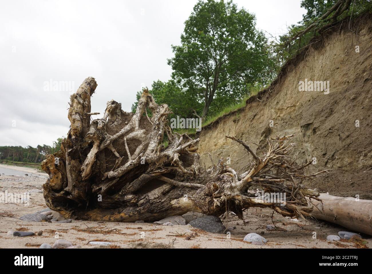 Slide Soil Erosion Stock Photo - Alamy