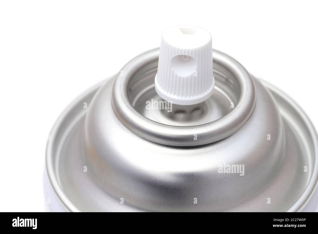 steel spray can isolated on white background Stock Photo - Alamy