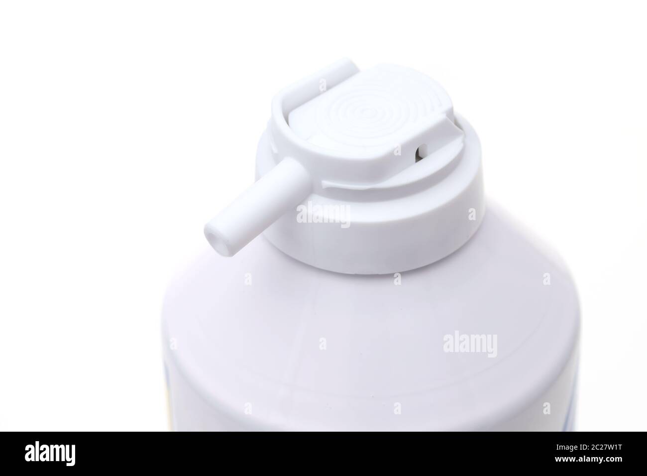 steel spray can isolated on white background Stock Photo - Alamy