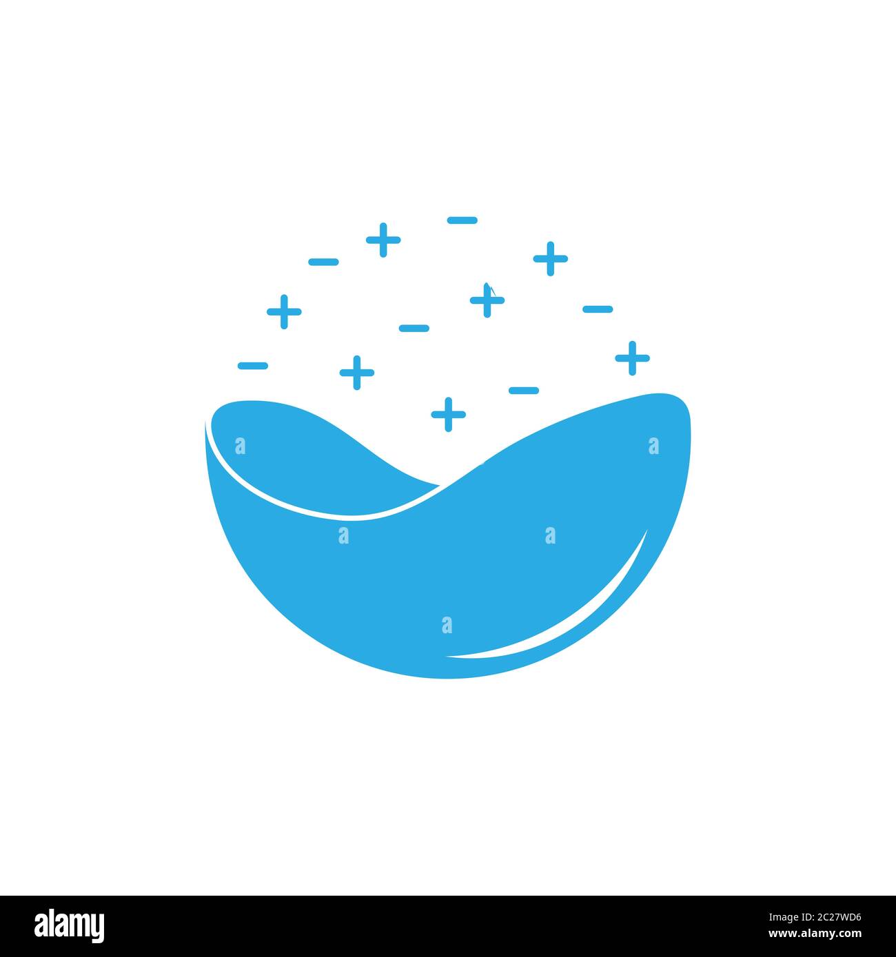 water circle ion logo vector Stock Vector Image & Art - Alamy