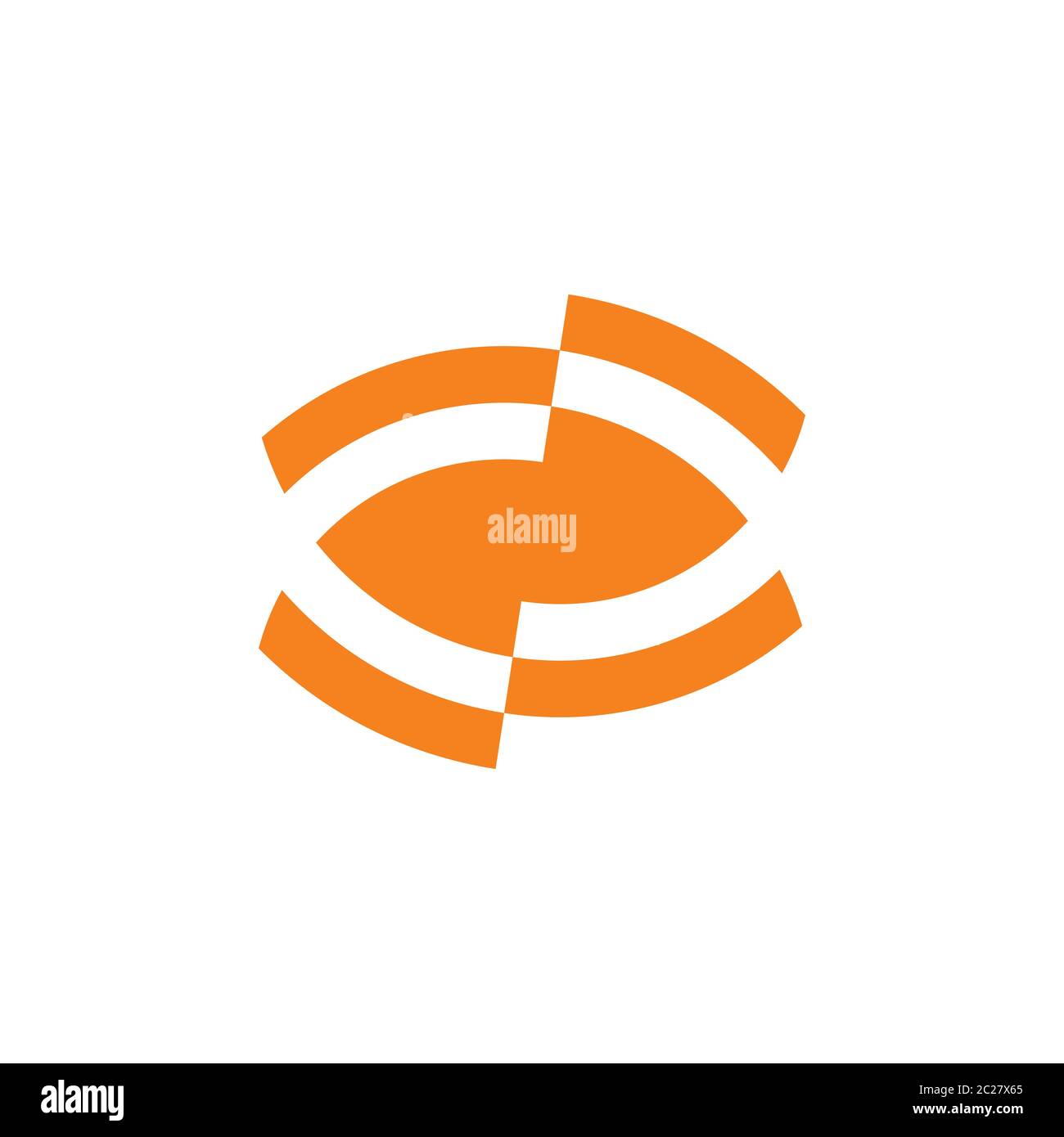 unseen eye geometric symbol vector Stock Vector Image & Art - Alamy