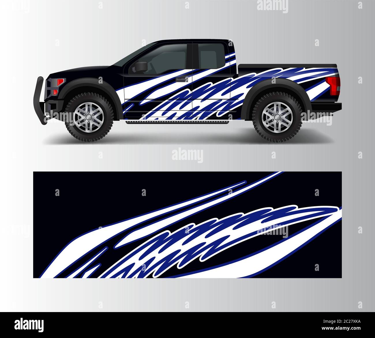 Truck And Vehicle car racing graphic for wrap and vinyl sticker Stock ...