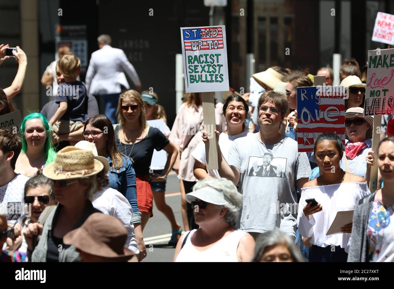 Womens march sydney hi-res stock photography and images - Alamy