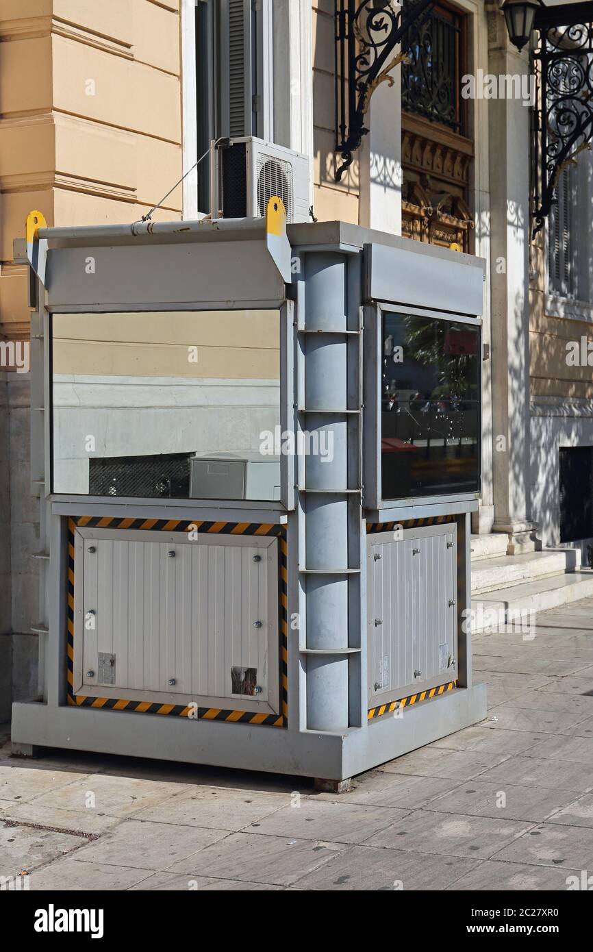 Armored booth hi-res stock photography and images - Alamy