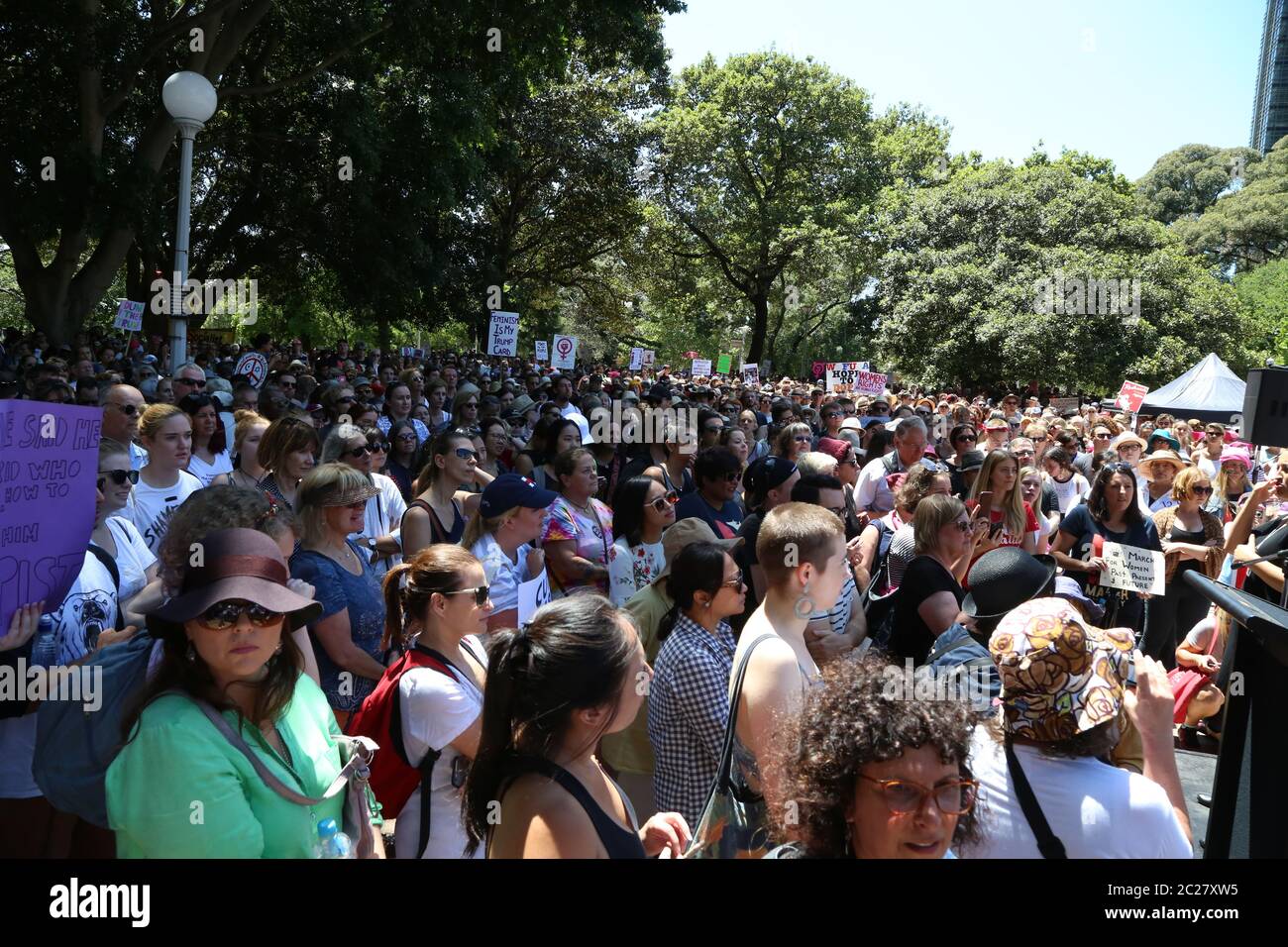 Womens march sydney hi-res stock photography and images - Alamy