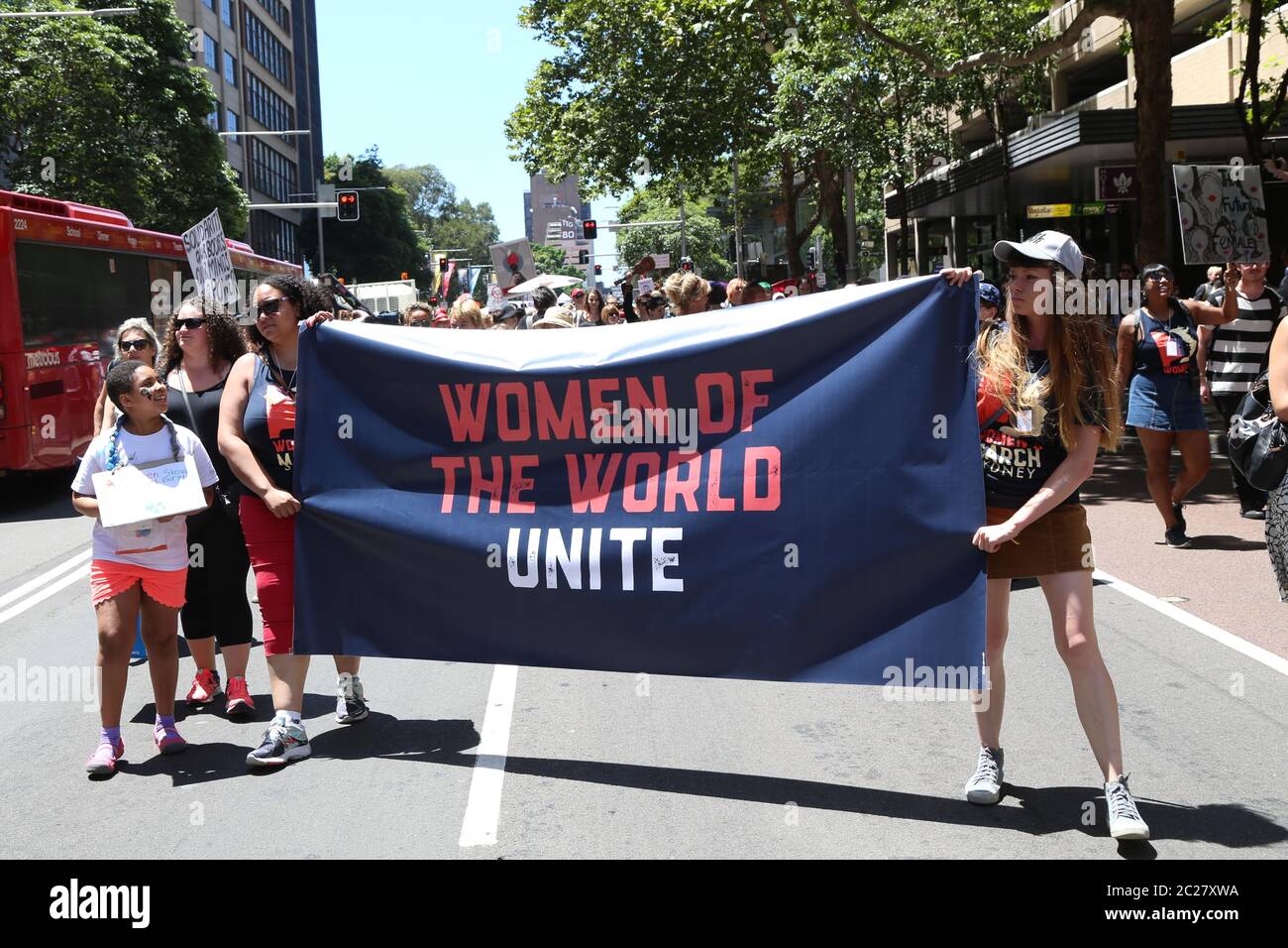 Womens march sydney hi-res stock photography and images - Alamy