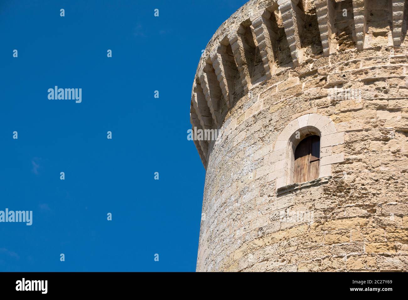 Castell de Bellver in Palma de Mallorca Spanien Stock Photo - Alamy