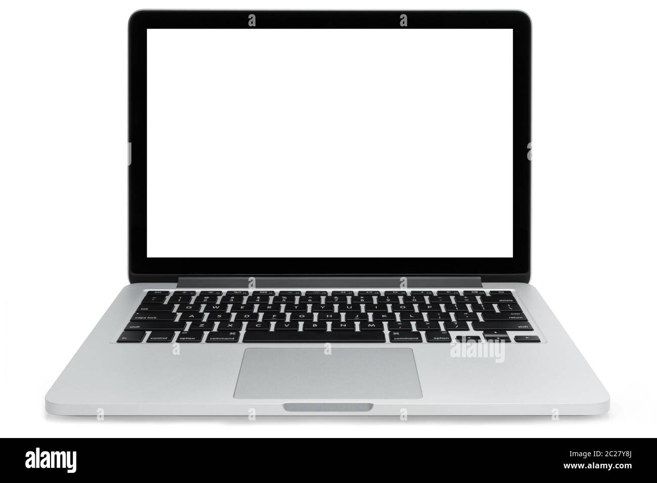 Online chat laptop screen Cut Out Stock Images & Pictures - Alamy