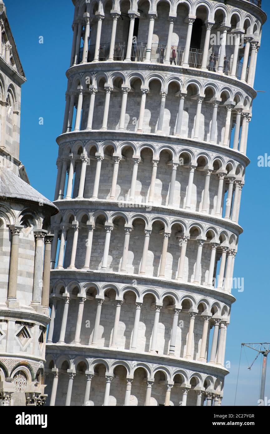 The Leaning Tower of Pisa in Italy Stock Photo - Alamy