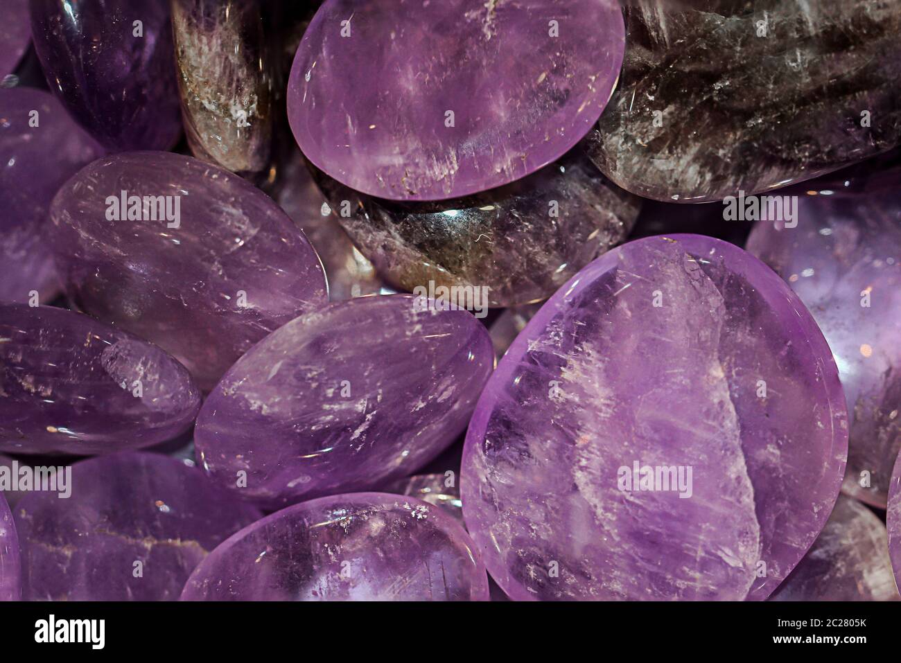 gemstones and semi-precious stones with beautiful colors Stock Photo ...