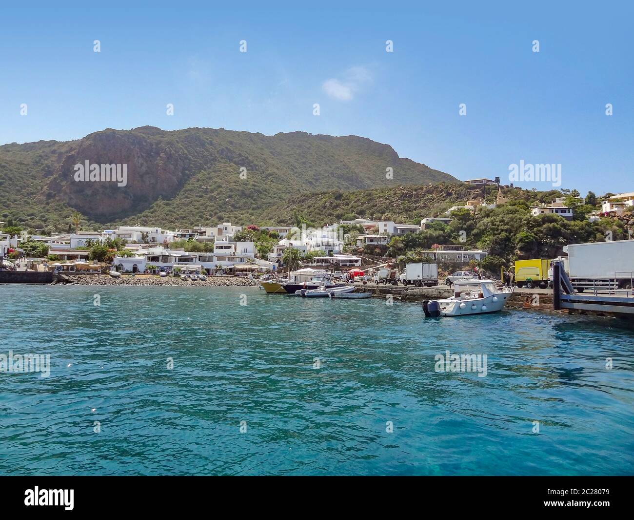 North of Sicily located aeolian island named Panarea Stock Photo - Alamy