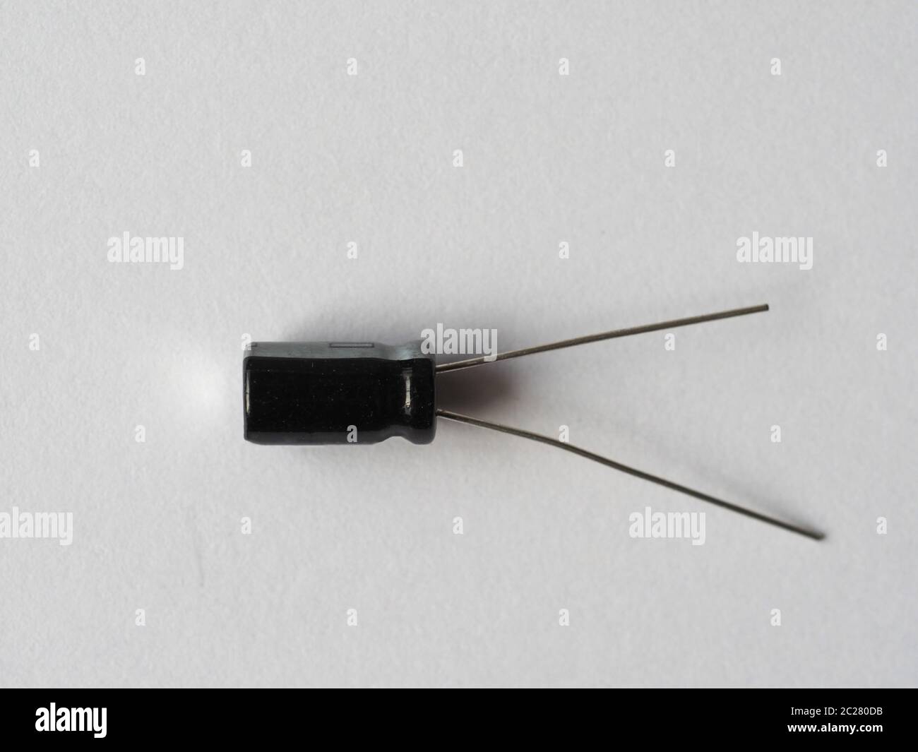 capacitor (aka condenser or condensator) device that stores electrical ...