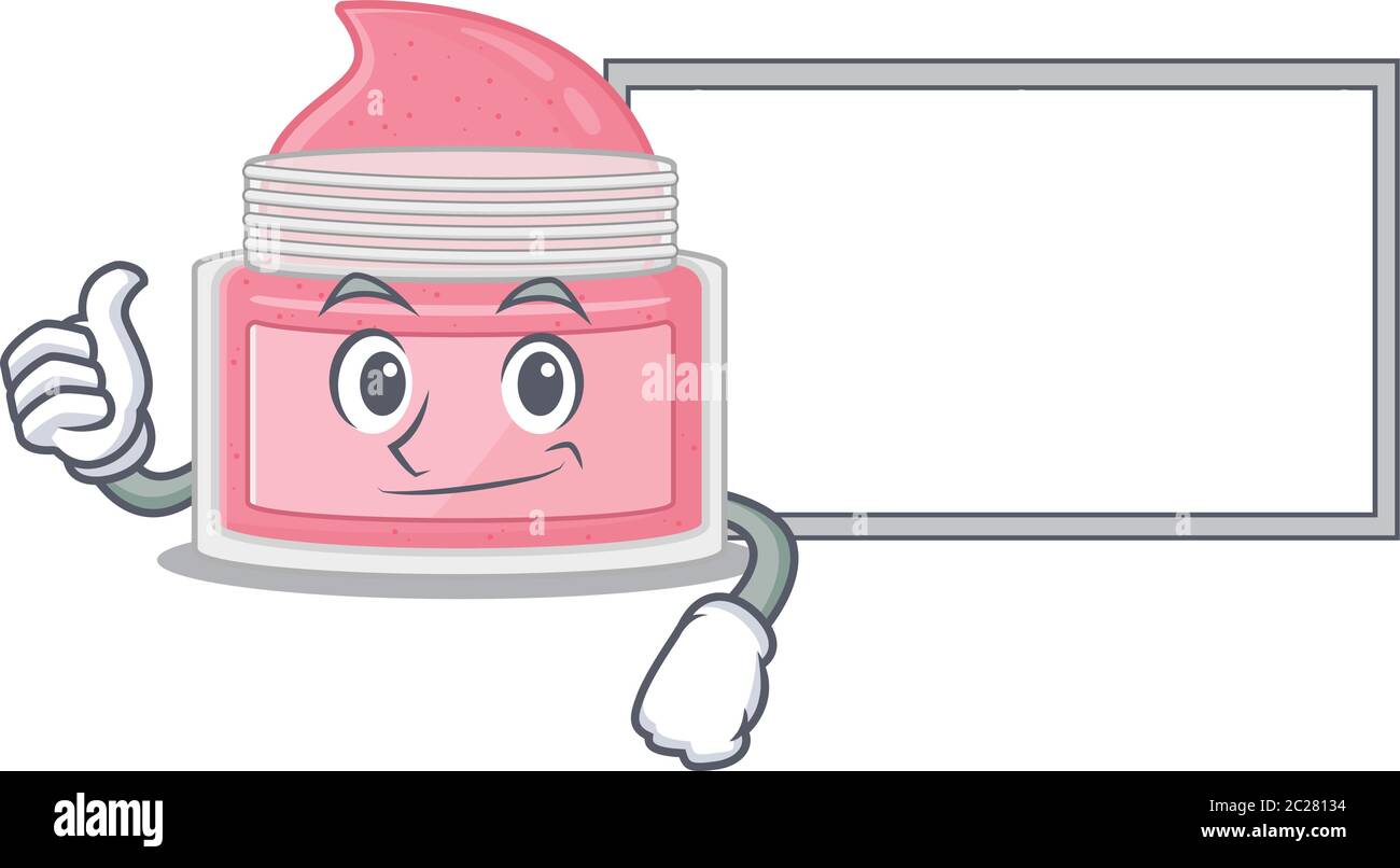 Body srub Caricature character design style with a white board Stock ...