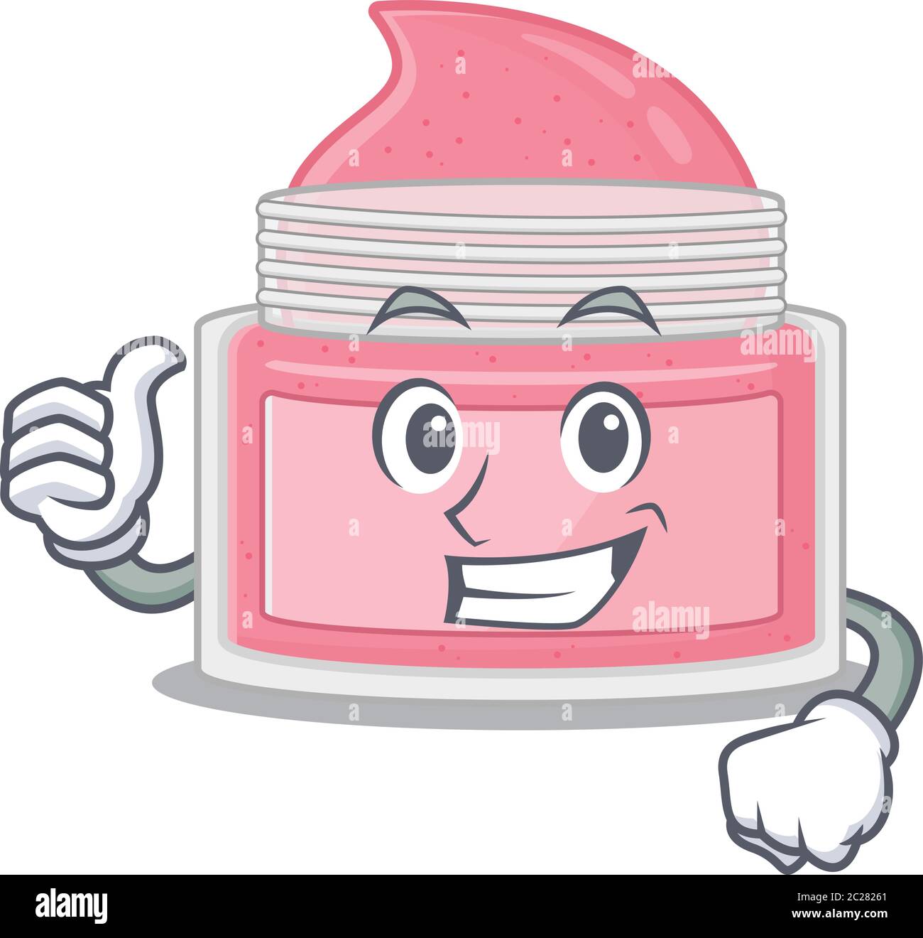 Body srub cartoon picture design showing OK finger pose Stock Vector ...